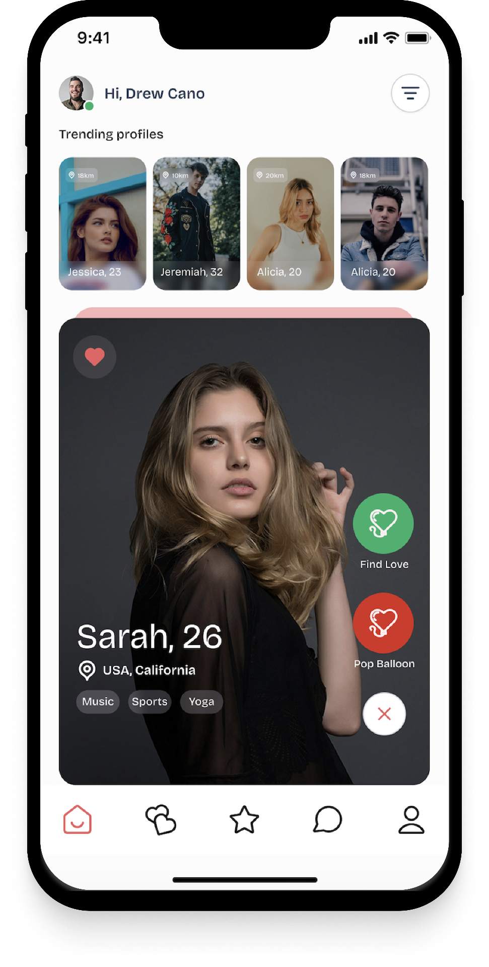 PopLove - Pop a Balloon or Find Love | Innovative Dating App